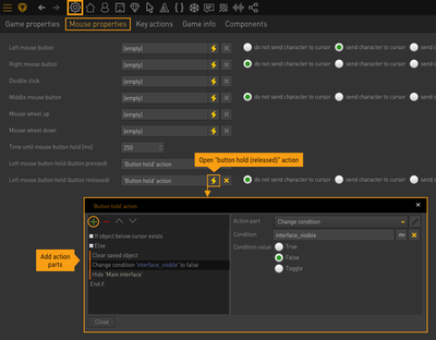 Verb Coin Interface Tutorial Part 1 - The Official Visionaire Studio: Adventure Game Engine Wiki