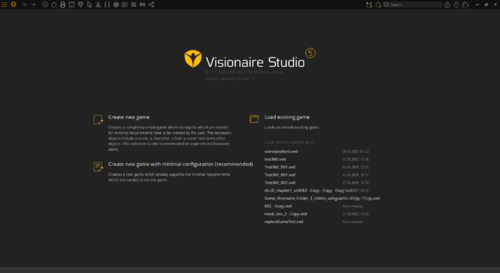 Getting Started with the Visionaire Studio Editor - The Official ...