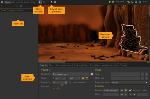 Scenes and Objects - The Official Visionaire Studio: Adventure Game Engine Wiki